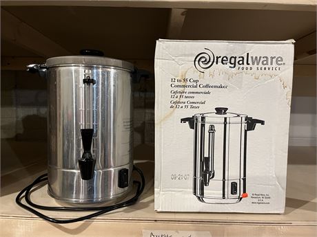 Transitional Design Online Auctions - Regalware Coffee Pot