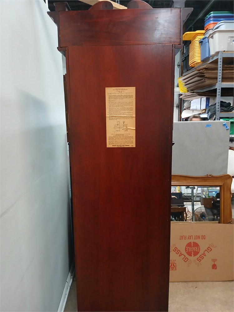Transitional Design Online Auctions - Howard Miller Grandfather Clock ...