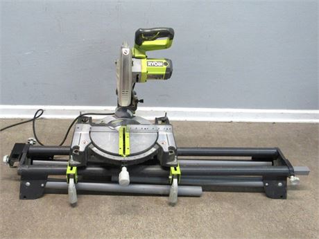 Transitional Design Online Auctions - Ryobi 10" Compound Miter saw #TS1346T