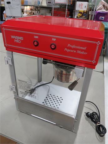 Transitional Design Online Auctions - WARING PRO Professional Popcorn Maker