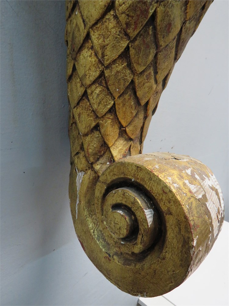 Transitional Design Online Auctions - Ship Figurehead Carved Mermaid ...