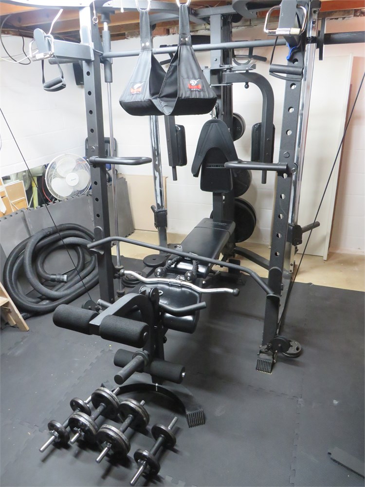 Transitional Design Online Auctions - FITNESS GEAR Ultimate Smith II ...