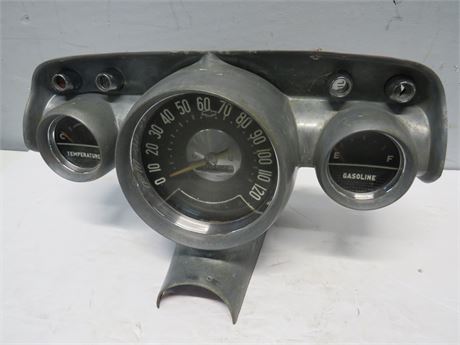 Transitional Design Online Auctions - 1957 Chevy Original Instrument ...