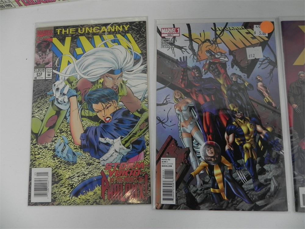 Transitional Design Online Auctions - The X-Men Comic Book Collection ...