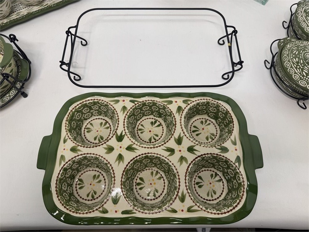 Transitional Design Online Auctions - Dishware-Temptations Dishes
