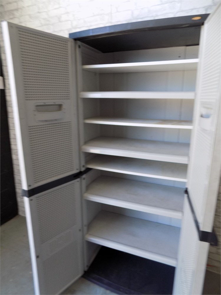 Transitional Design Online Auctions - Workforce Storage Cabinet