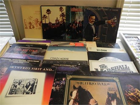 Transitional Design Online Auctions - Classic Rock Vinyl Records