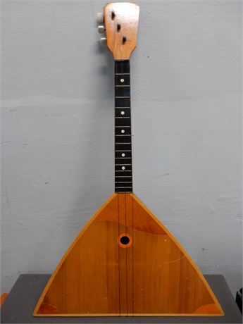 Transitional Design Online Auctions - Balalaika Three String Instrument