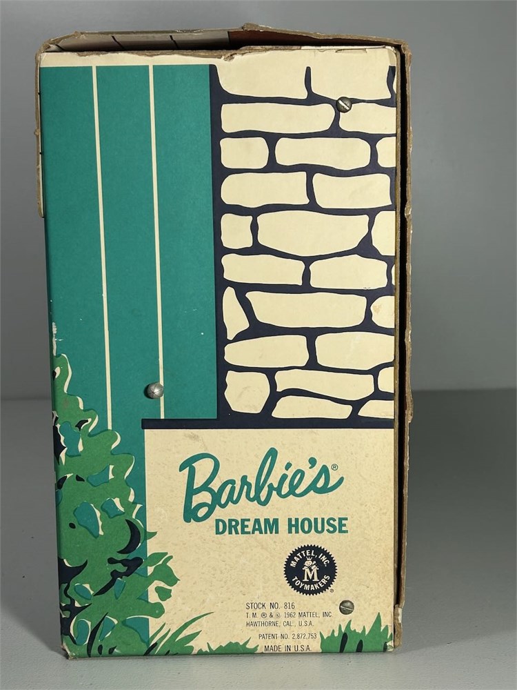 Transitional Design Online Auctions - Barbie's 1st Dream House, 1962 Style