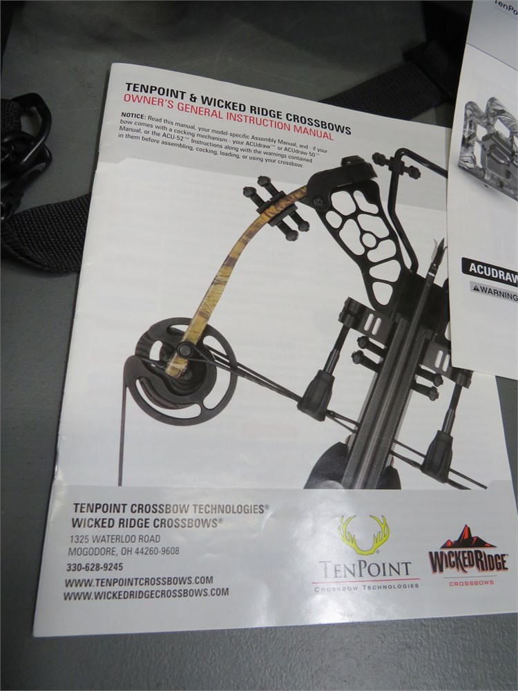 Transitional Design Online Auctions - TENPOINT Titan Xtreme Crossbow w ...