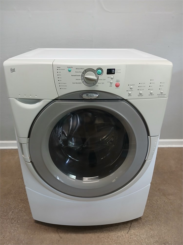 Transitional Design Online Auctions - Whirlpool Duet Washing Machine