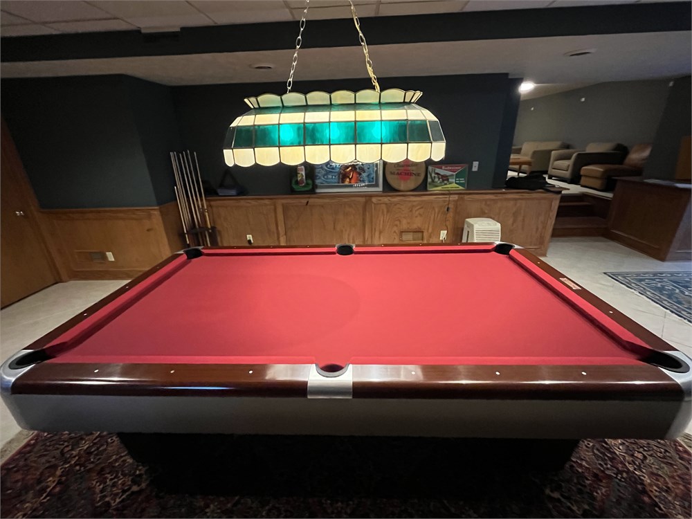 Transitional Design Online Auctions - Brunswick Billard Table