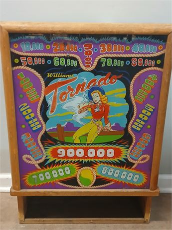 Transitional Design Online Auctions - 1947 Tornado "Williams" Pinball ...