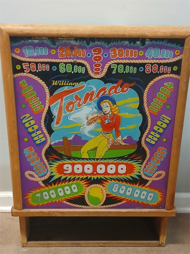 Transitional Design Online Auctions - 1947 Tornado "Williams" Pinball ...