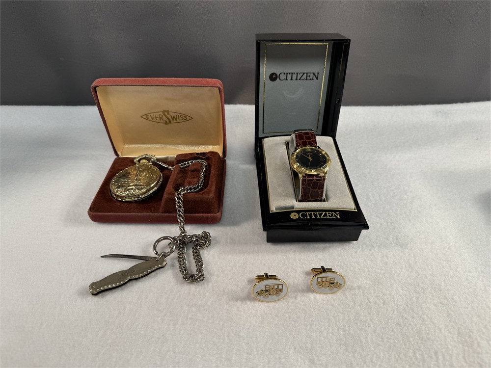 Transitional Design Online Auctions - Watches - Citizen - Collectible ...