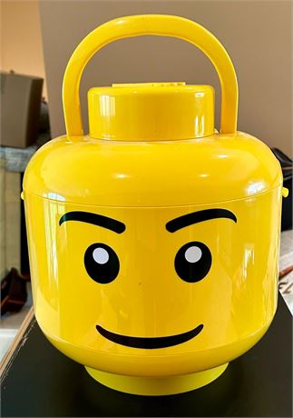 Transitional Design Online Auctions - Lego Large Head Storage Container ...