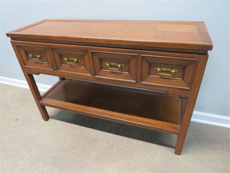 Transitional Design Online Auctions - HEKMAN Console Table