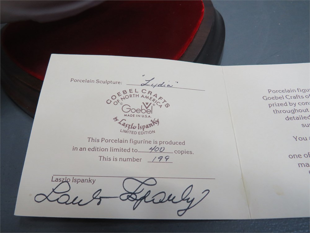 Transitional Design Online Auctions - Goebel / Laszlo Ispanky 'Lydia ...