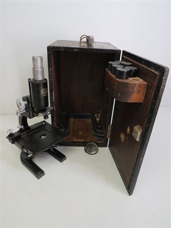 Transitional Design Online Auctions - Vintage Spencer Microscope