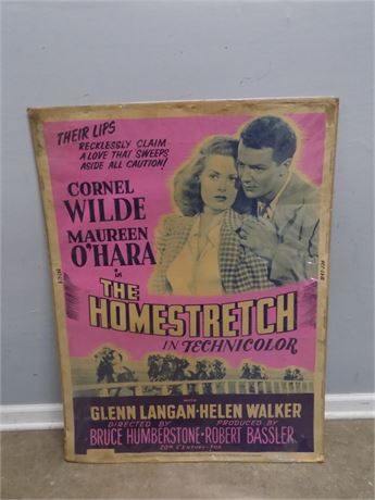 Transitional Design Online Auctions - "The Homestretch" Movie Poster ...