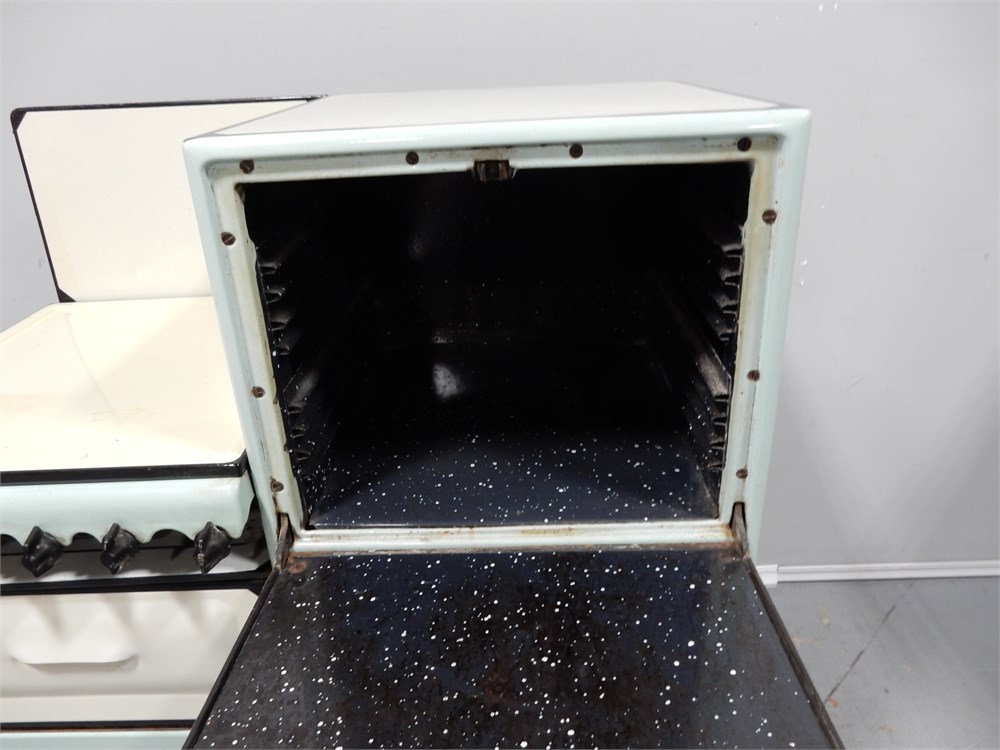 Transitional Design Online Auctions - Antique Caloric Gas Stove