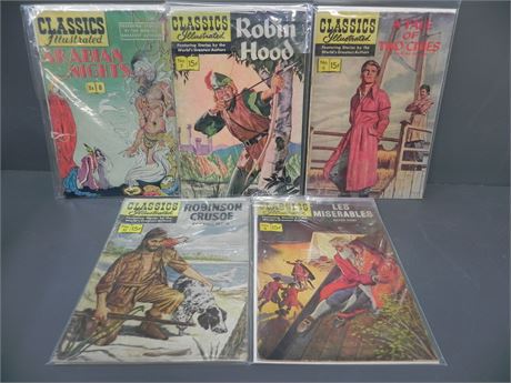 Transitional Design Online Auctions - Classics Illustrated Comic Books ...